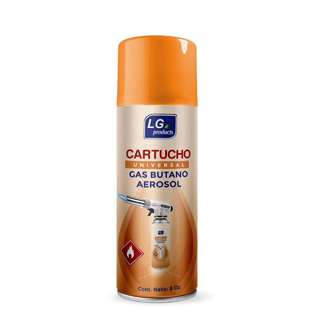 CARTUCHO DE GAS BUTANO | 400ml - LG IMPORTACIONES